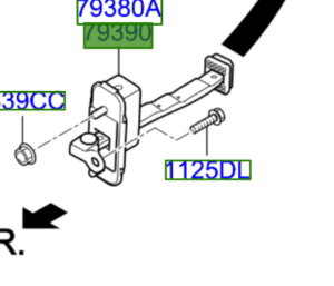 Kia Sportage O/S/F Door Check Strap | Kia Parts Direct