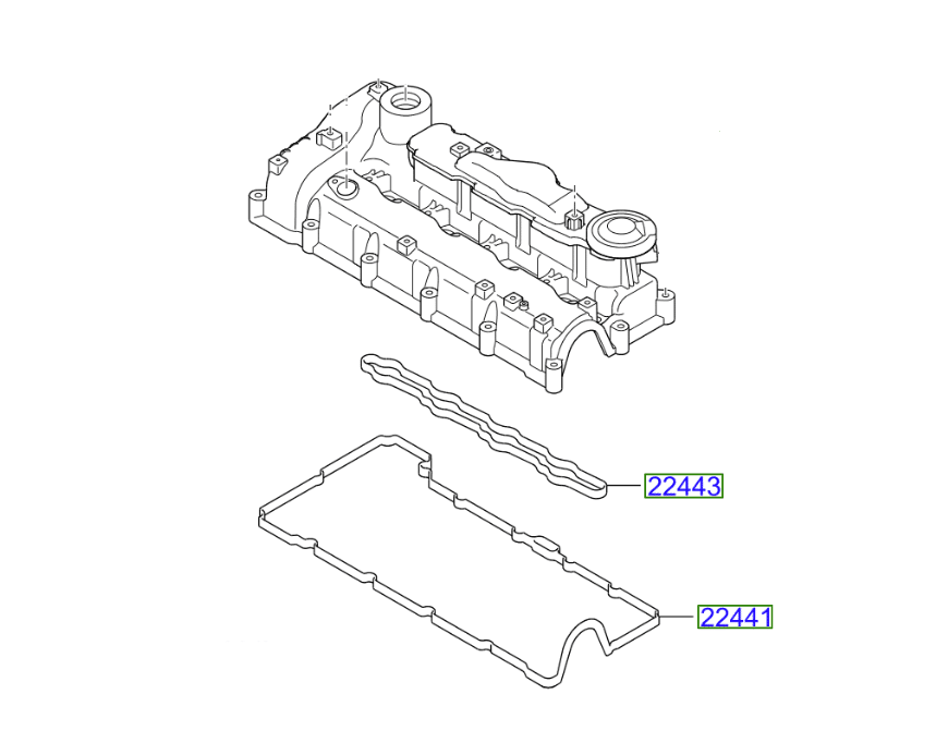 Kia Sportage 2015-2018 Rocker Cover Gaskets | Kia Parts Direct